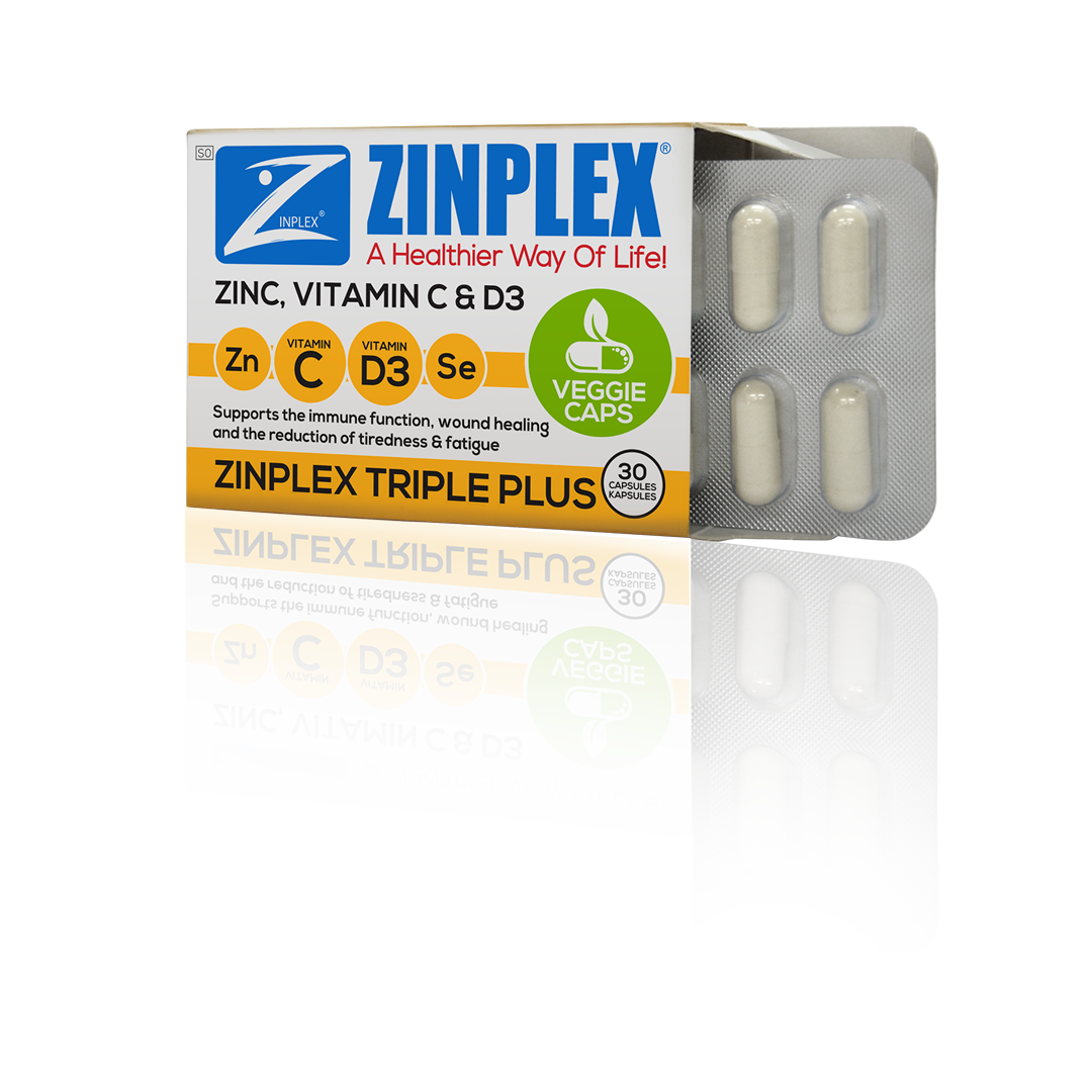 Triple Plus Veggie Caps – House of Zinplex Limited UK